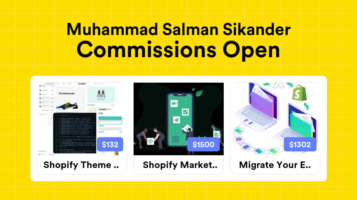 Commissions | Muhammad Salman Sikander - Buymeacoffee