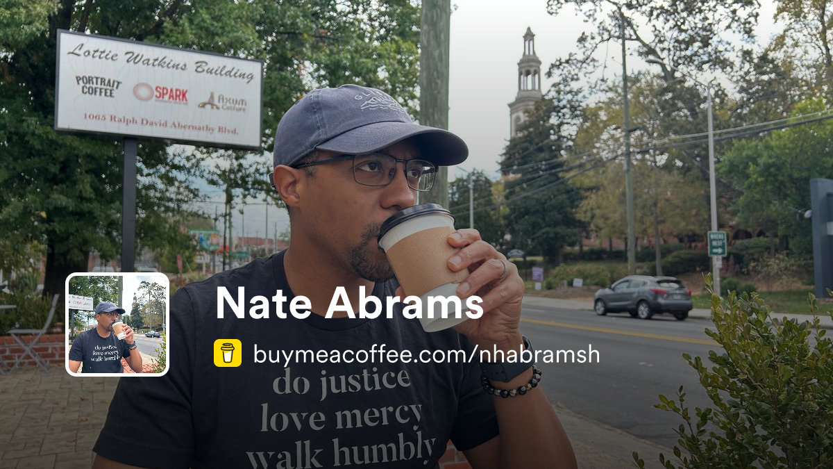 Nate Abrams is Writing and building for a better world! - Buymeacoffee