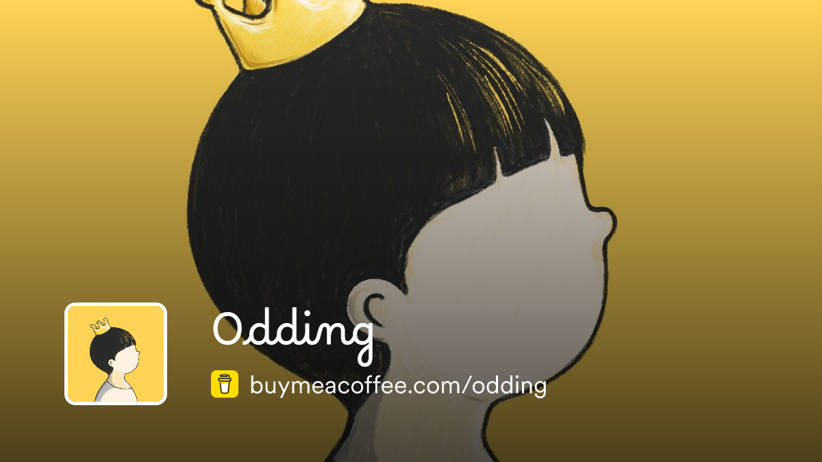Odding is Artist - Buymeacoffee