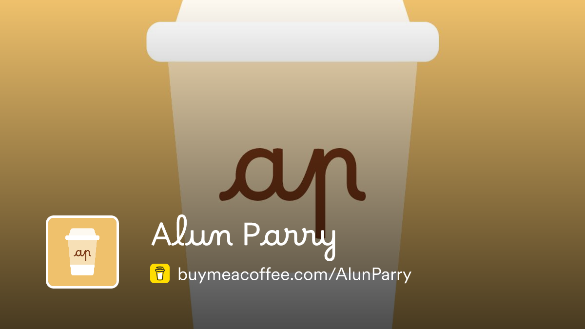 Alun Parry is making live online music shows and music recordings - Buymeacoffee