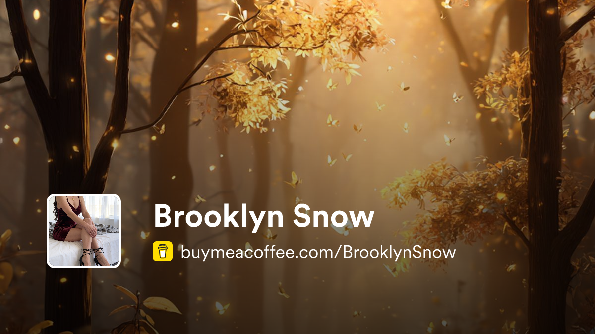 Brooklyn Snow - Buymeacoffee