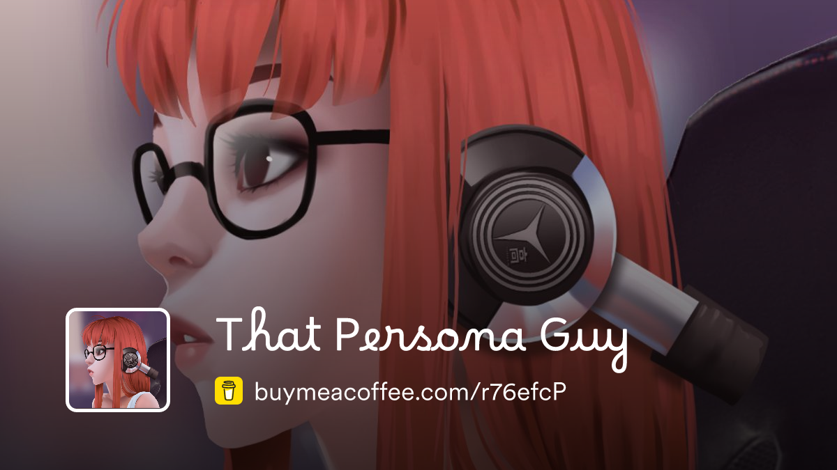 That Persona Guy - Buymeacoffee