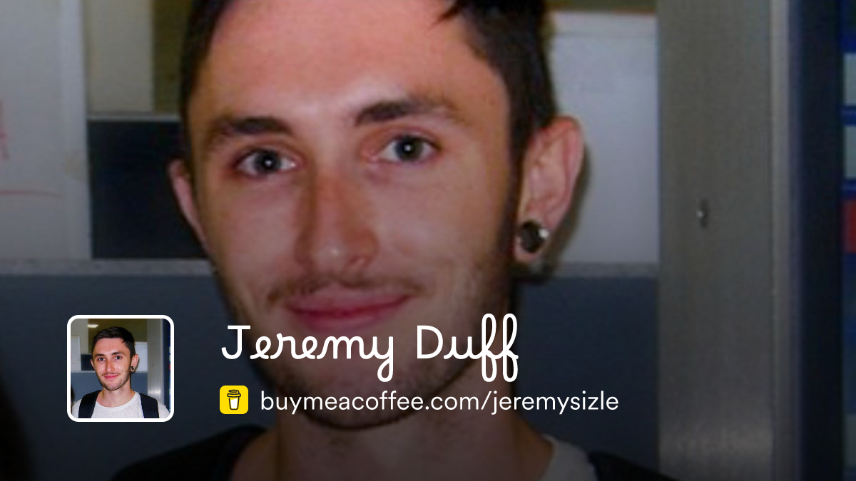 Jeremy Duff - Buymeacoffee