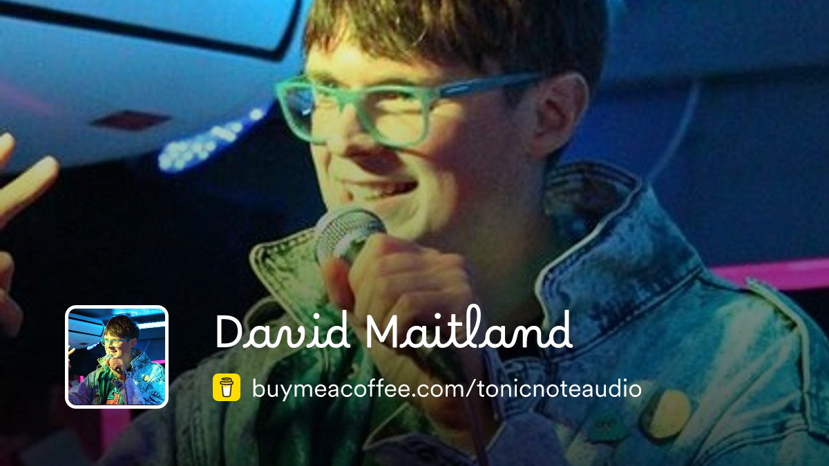 David Maitland is Music Production Tips - Buymeacoffee