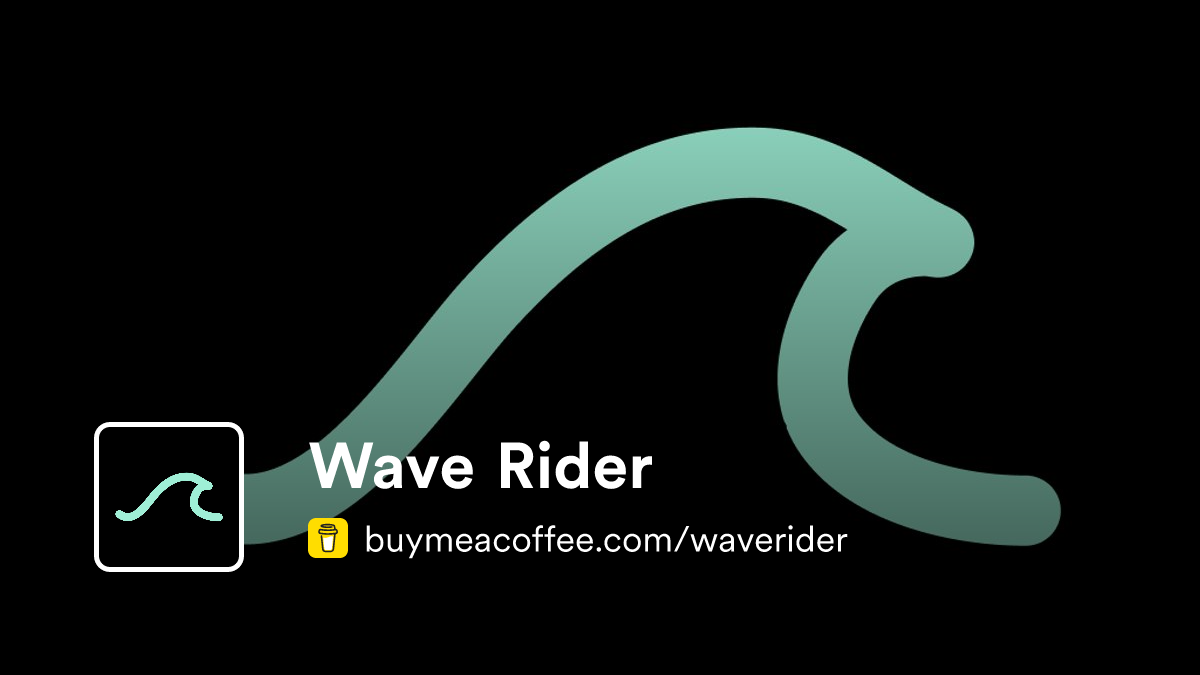 Wave Rider is Continuous Market Insight - Buymeacoffee