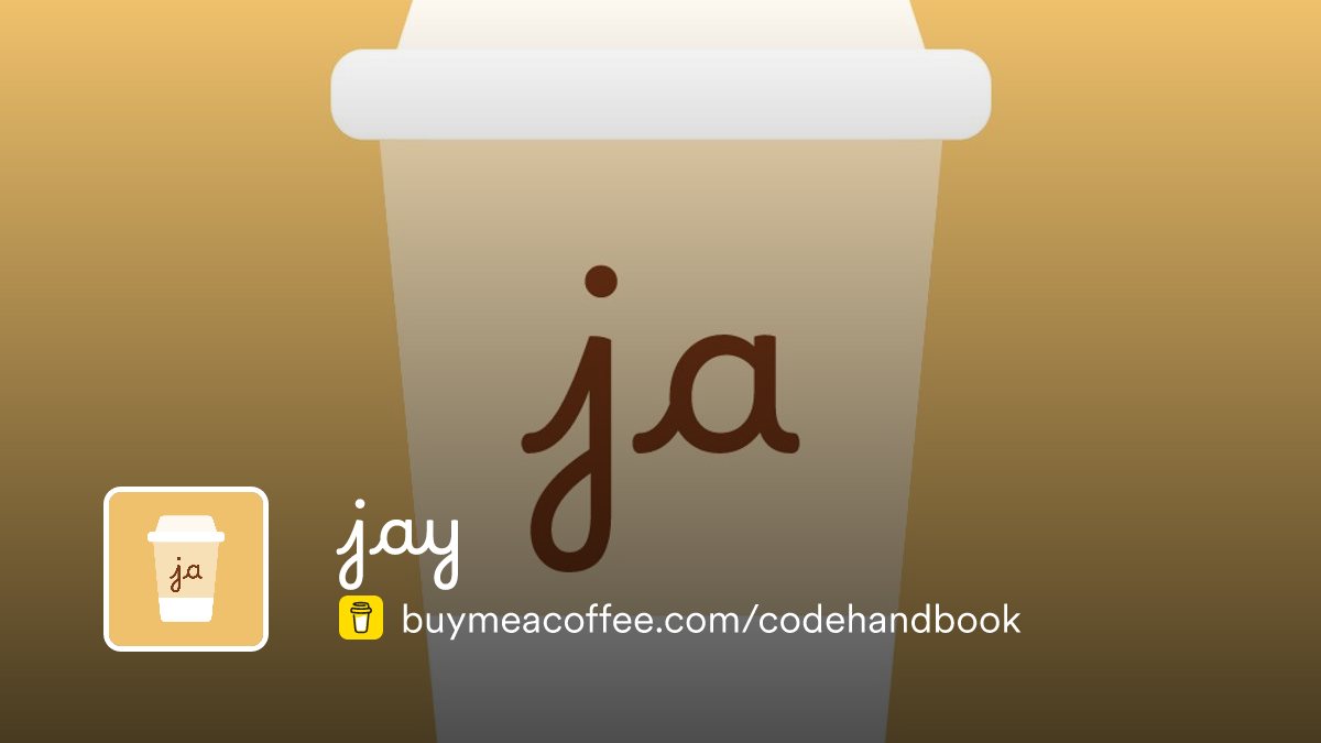 jay - Buymeacoffee