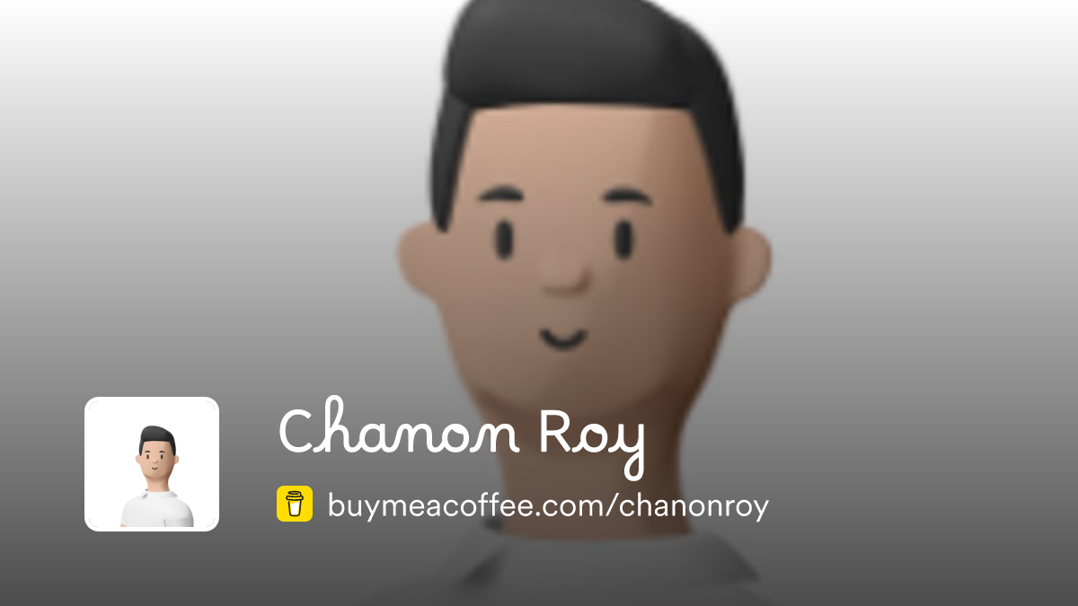 Chanon Roy - Buymeacoffee