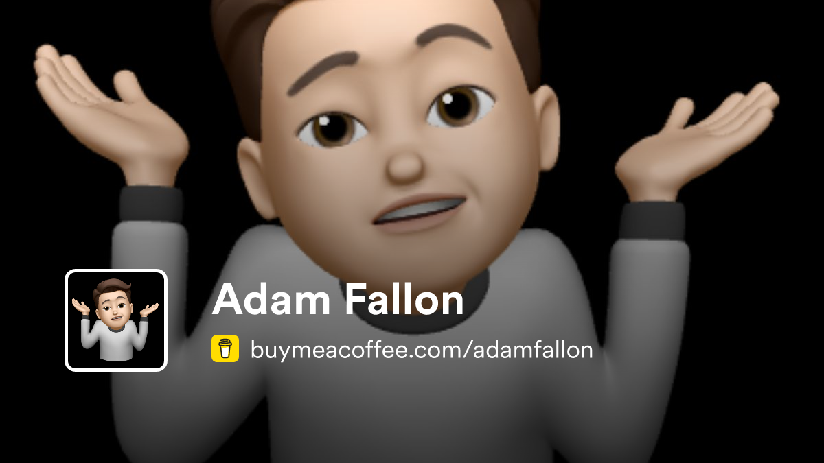 Adam Fallon - Buymeacoffee