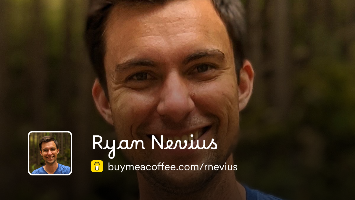 Ryan Nevius - Buymeacoffee