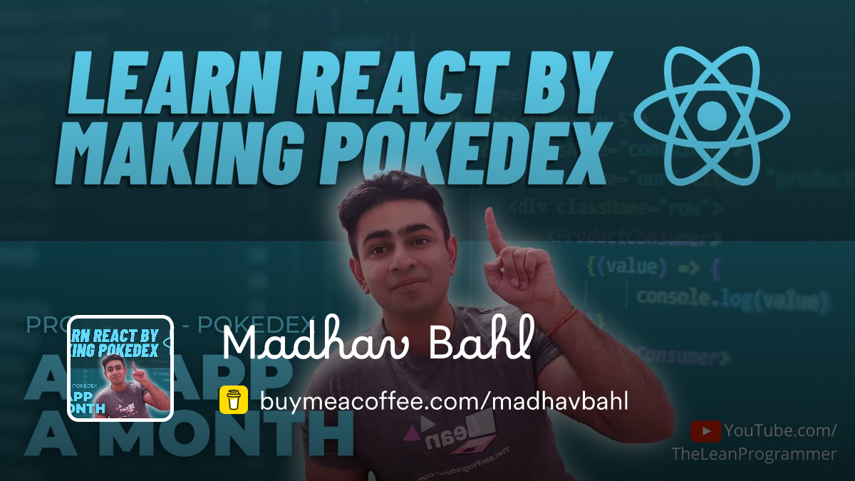 Madhav Bahl is creating programming tutorials, tech blogs and self-help blogs. - Buymeacoffee