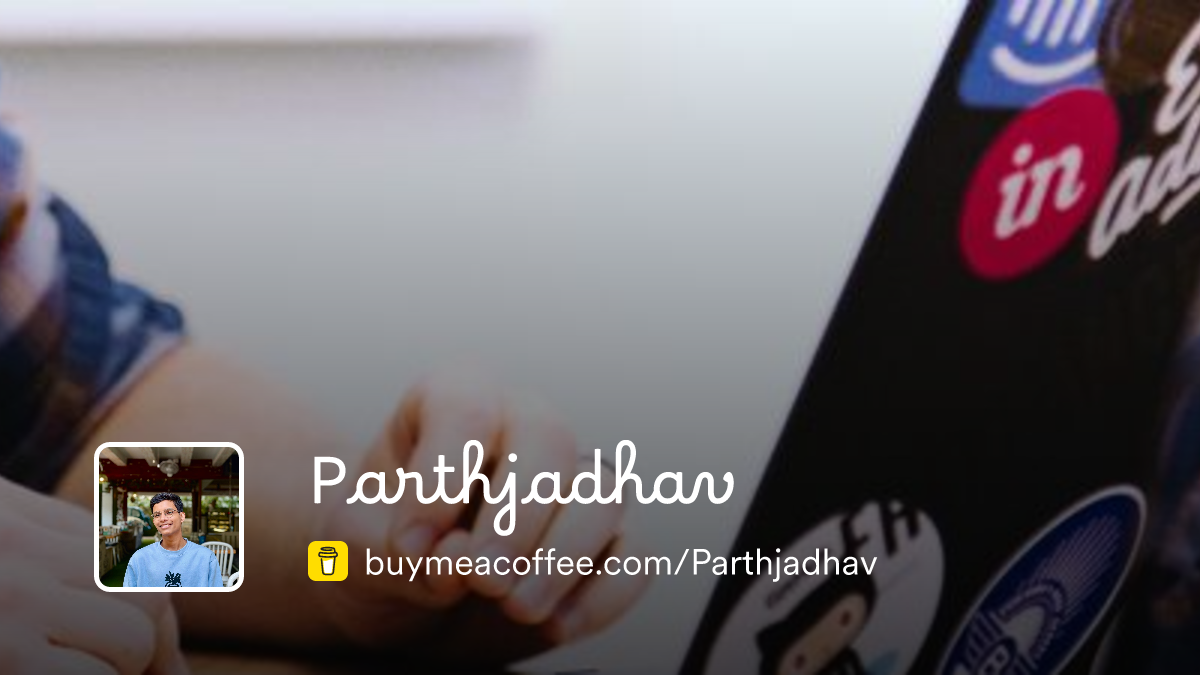Parthjadhav is Software Engineer - Buymeacoffee