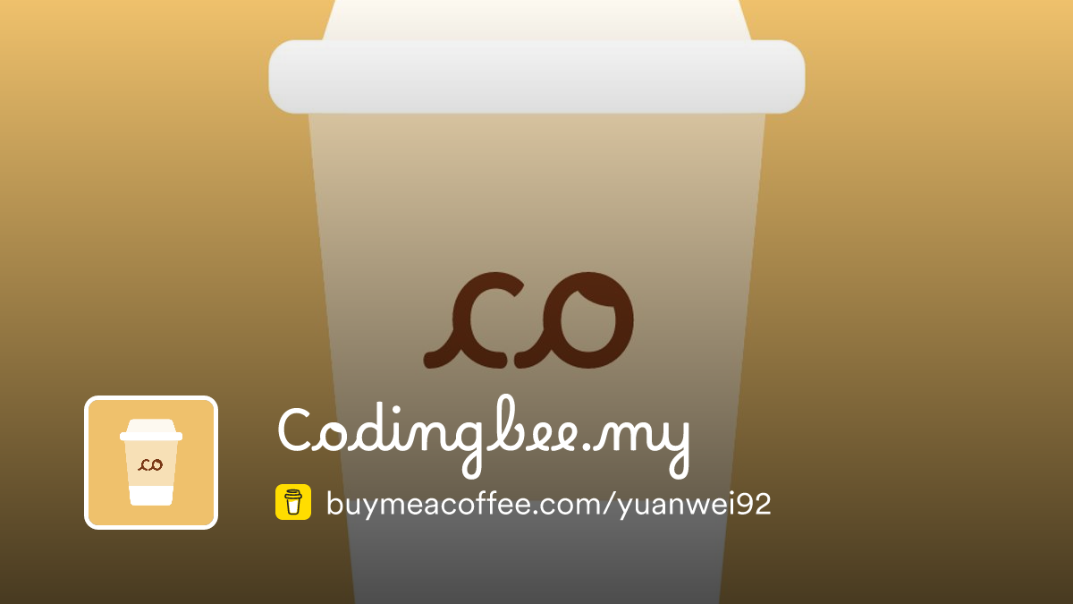 Codingbee.my is Online Coding Courses for Primary & Secondary Students - Buymeacoffee