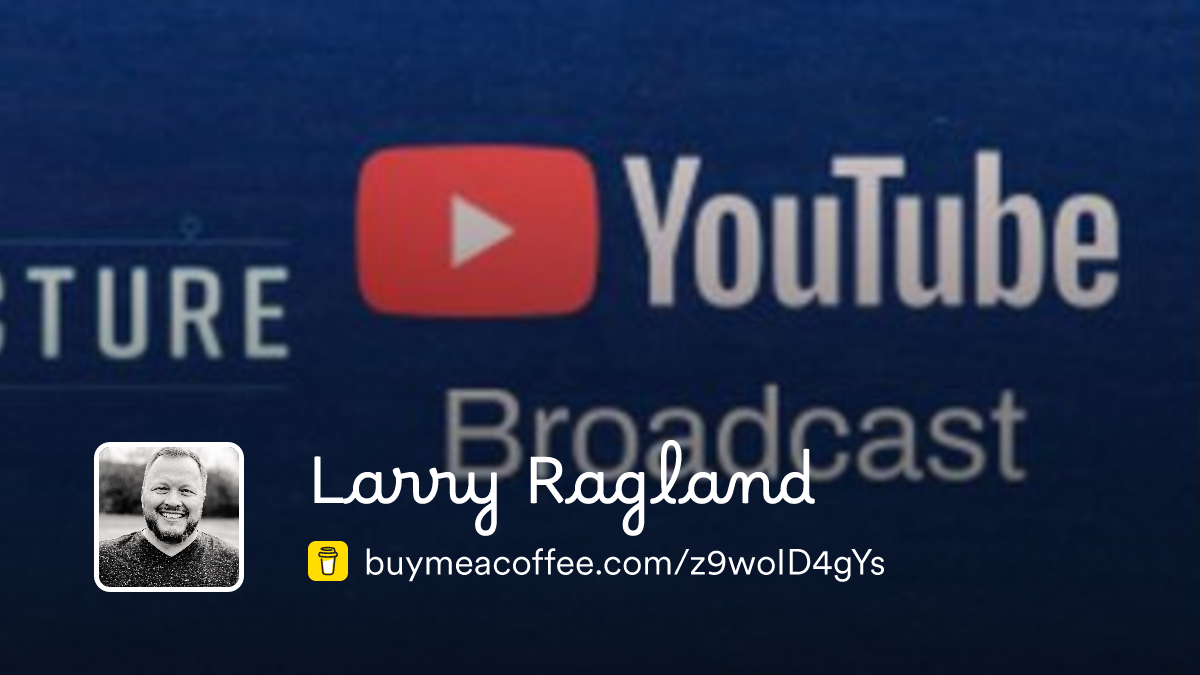 Larry Ragland is Artist - Buymeacoffee