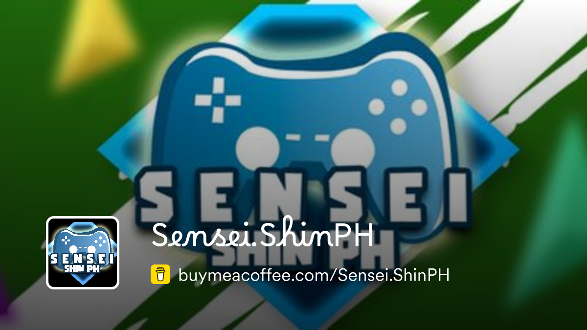 Sensei.ShinPH - Buymeacoffee