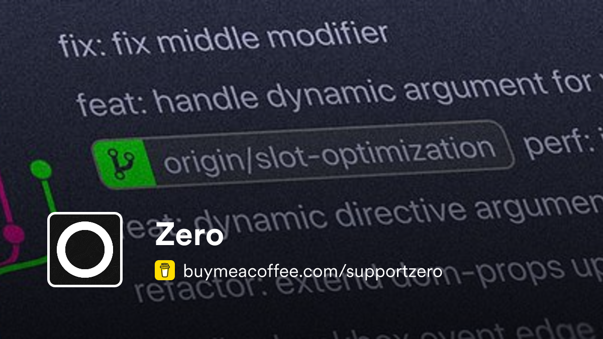 Zero - Buymeacoffee