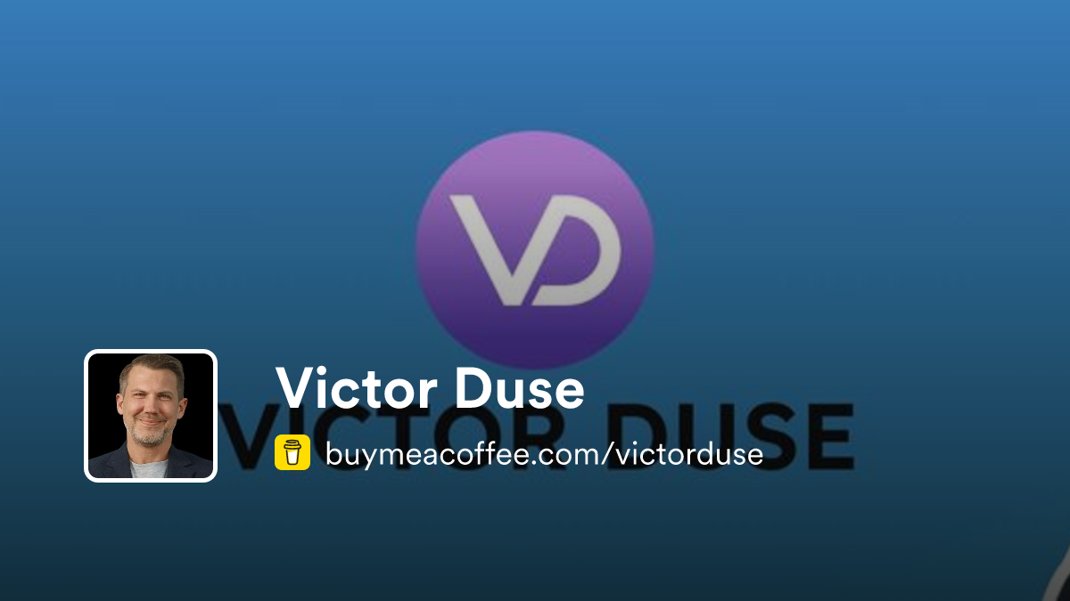 Victor Duse is I'm providing inspiration & knowledge about WordPress and Web Design. - Buymeacoffee