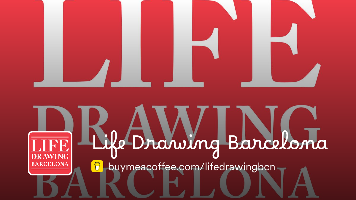 Life Drawing Barcelona is On line life drawing sessions - Buymeacoffee