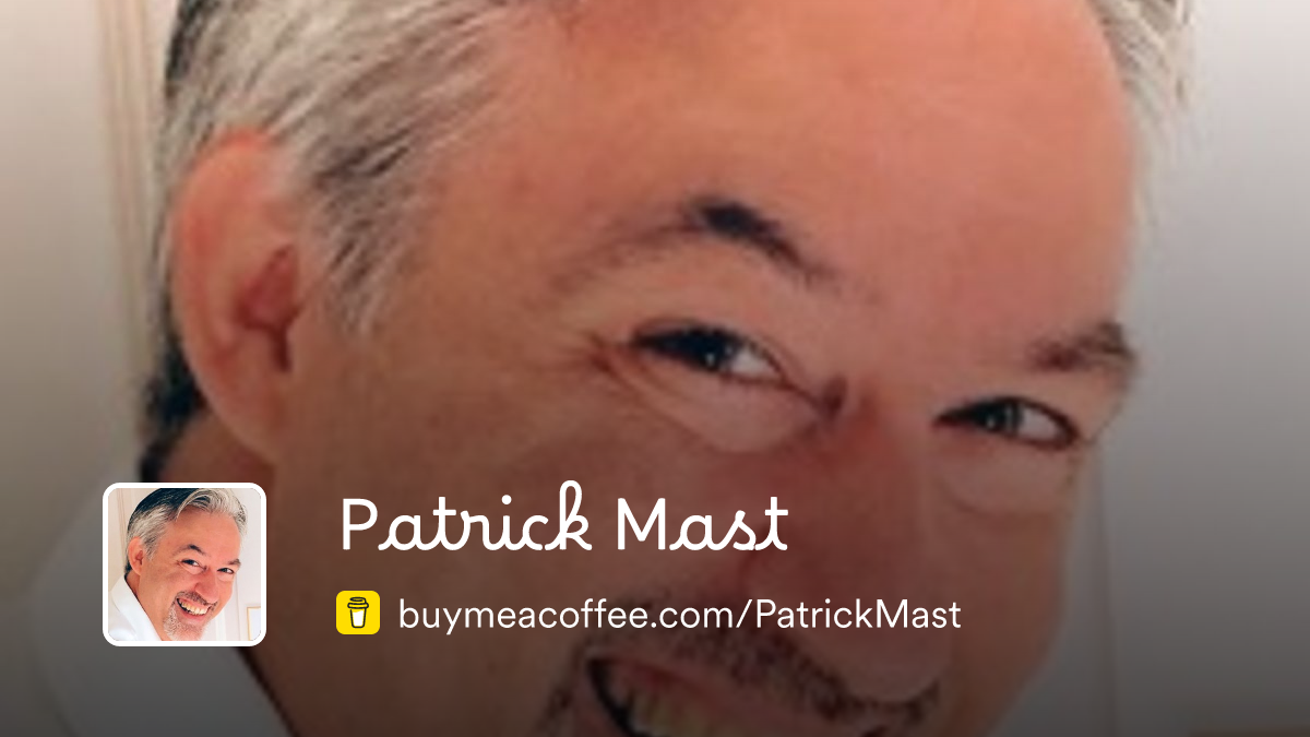 Membership | Patrick Mast - Buymeacoffee