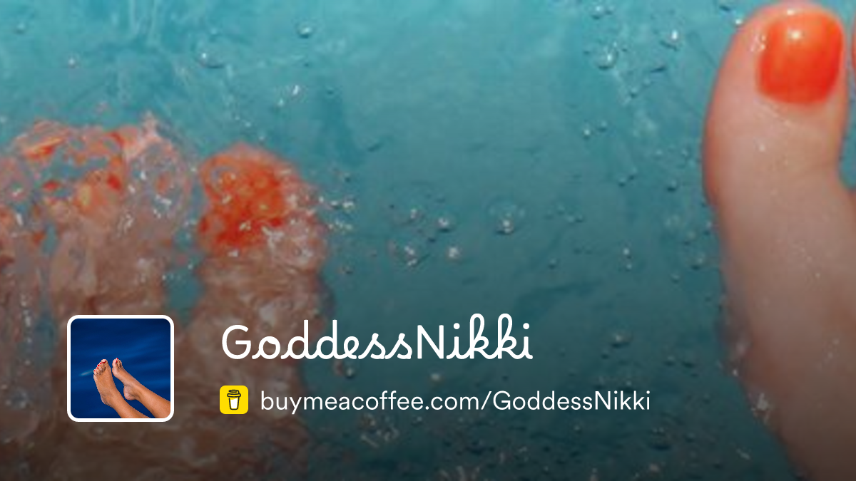 GoddessNikki is selling feet pics ️ - Buymeacoffee