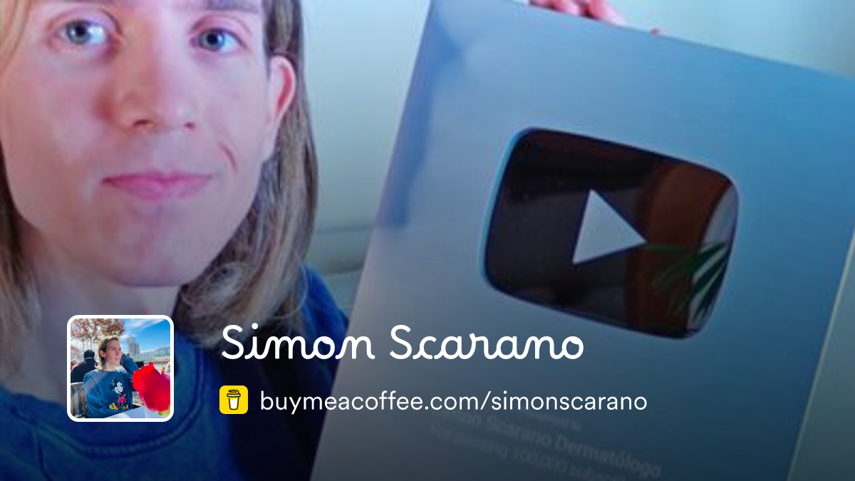 Simon Scarano is Videos sobre dermatología y skincare en Youtube ...
