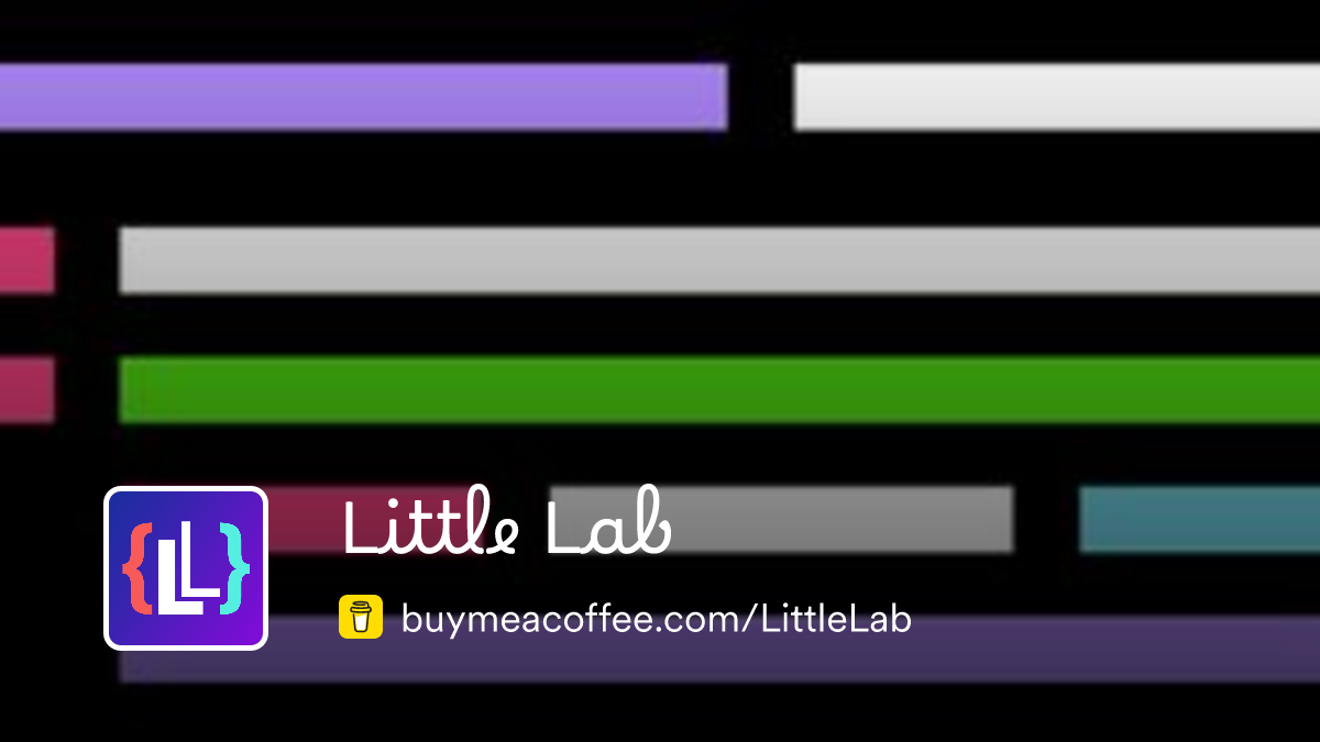 Little Lab is little code creator - Buymeacoffee