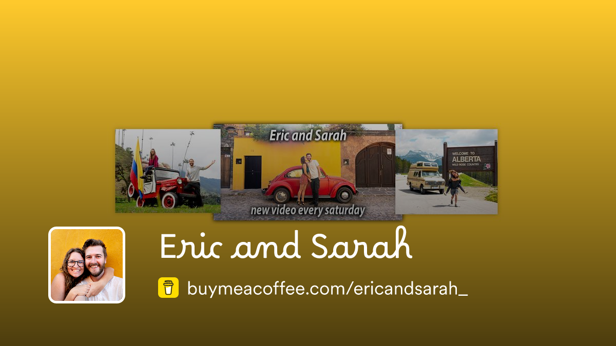 Eric and Sarah is doing our best to create informational and entertaining travel videos ...