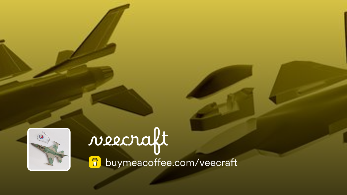 veecraft is Creating 3D Print Model - Buymeacoffee