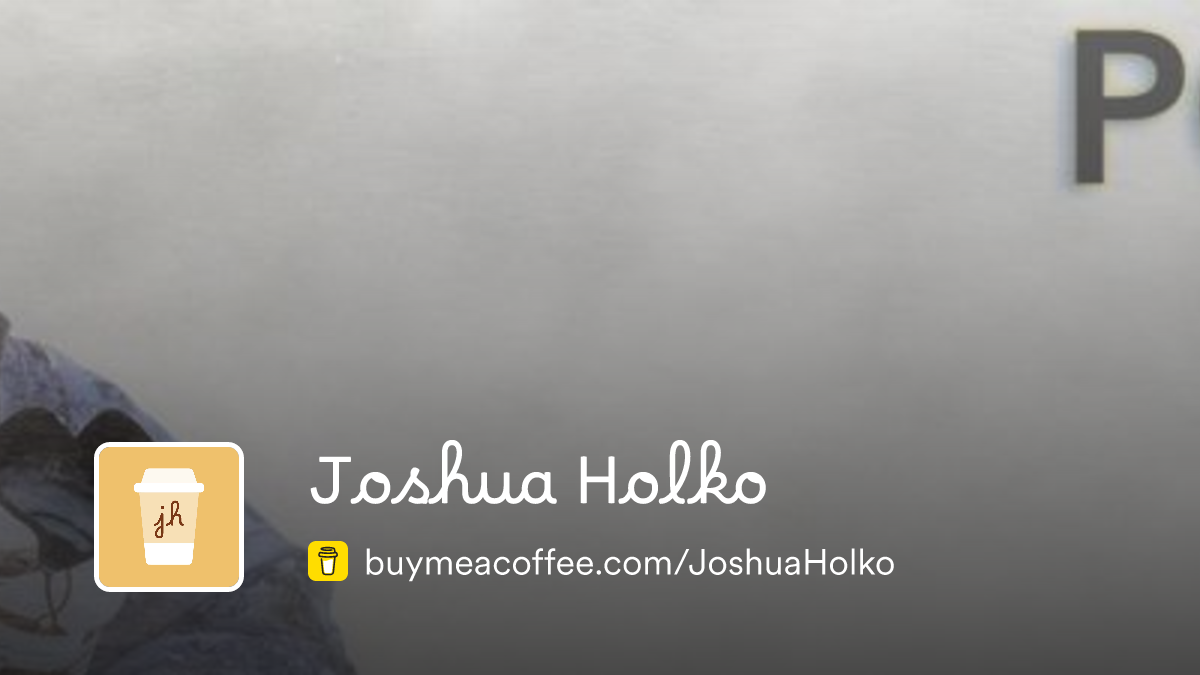 Joshua Holko is Wild Nature Photography Podcast - Buymeacoffee