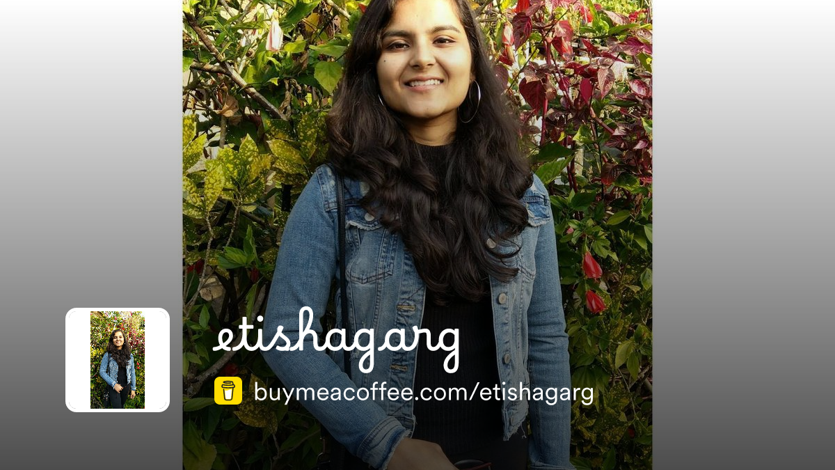 etishagarg - Buymeacoffee
