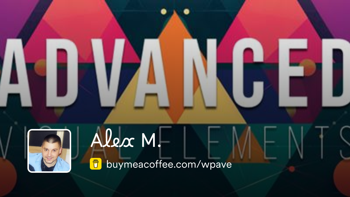 Alex M. is Creating WordPress plugins. - Buymeacoffee