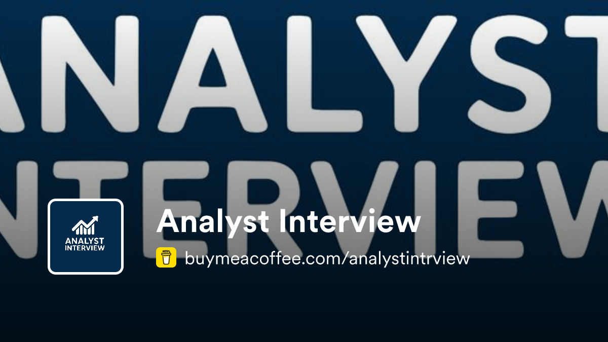 Gallery | Analyst Interview - Buymeacoffee