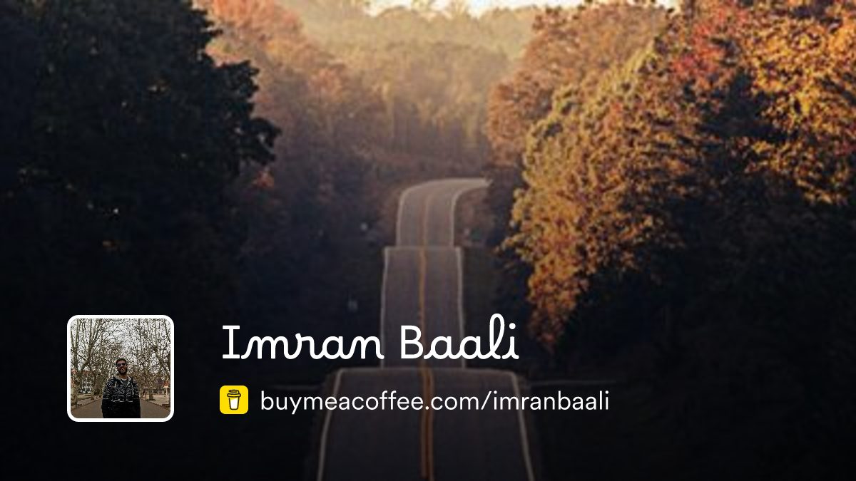 Imran Baali is website and open source solutions creator. - Buymeacoffee