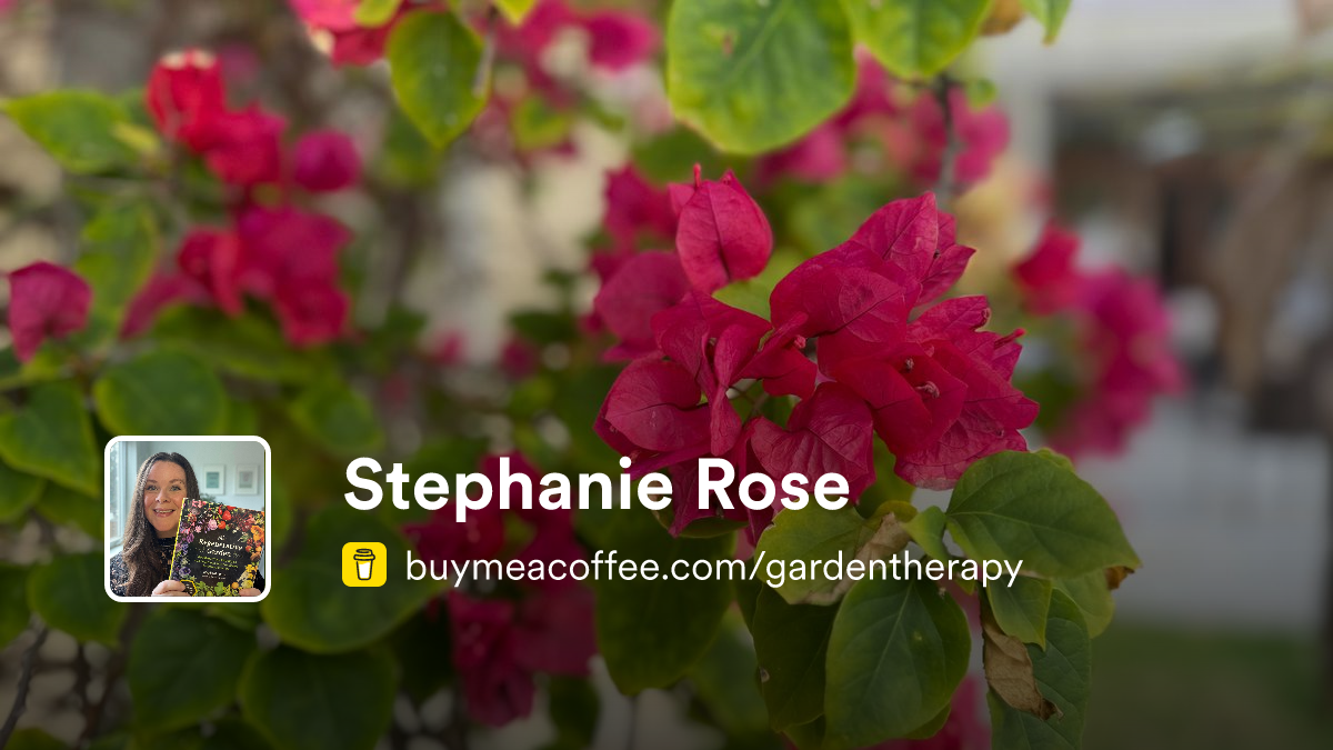 Stephanie Rose is sharing organic gardening + wellness = better living ...