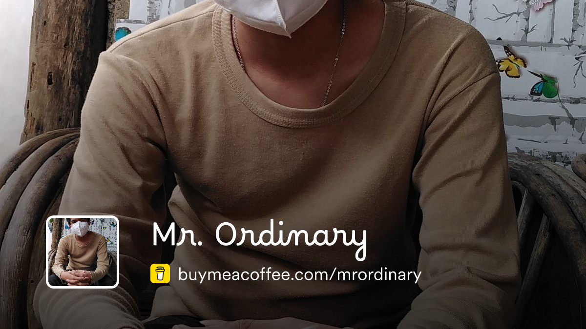 Mr. Ordinary is Creating a good vibe by playing guitar and singing ...