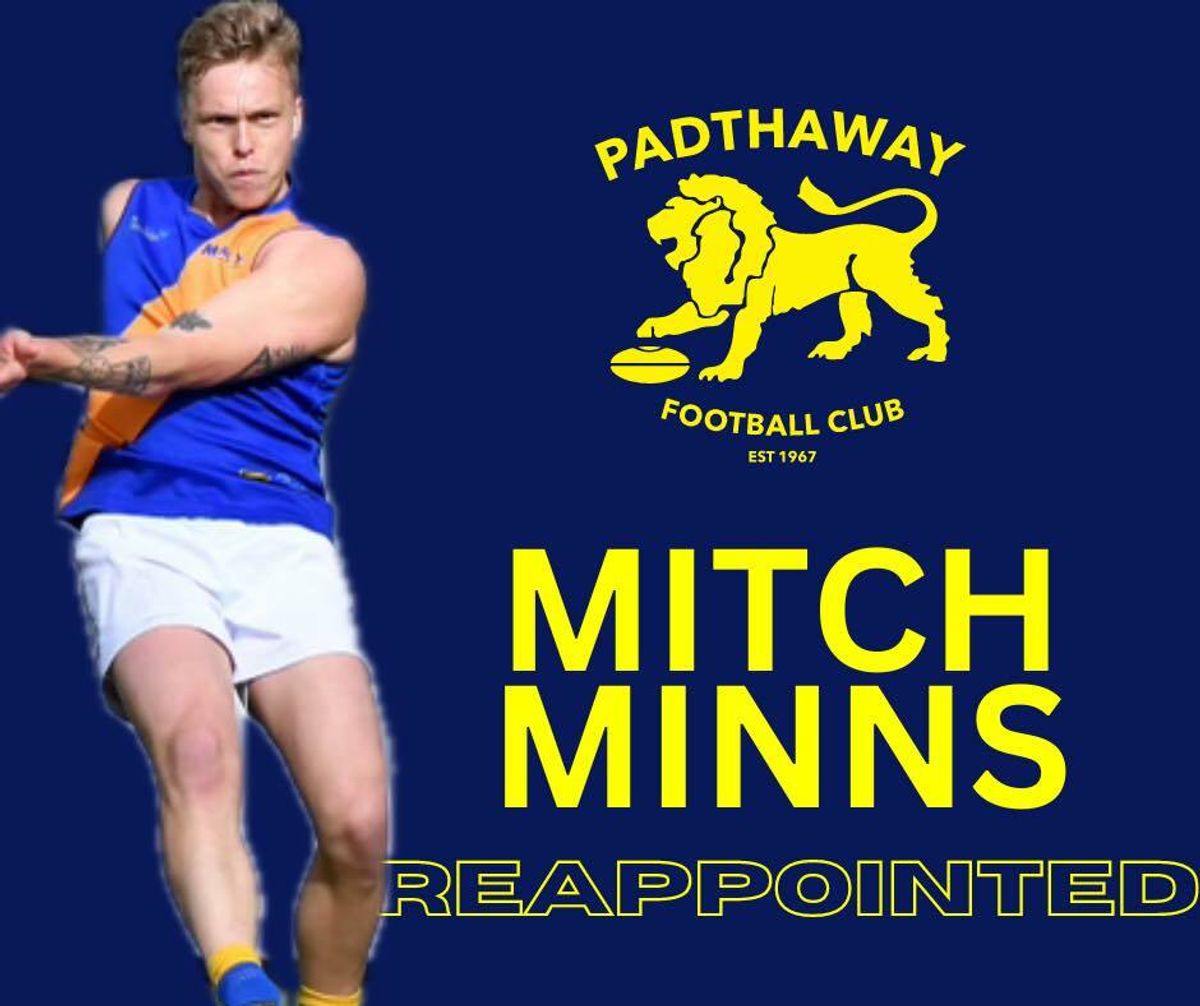Mitch Minns reappointed to coach the Lions in 2025 — Matthew Beggs ...