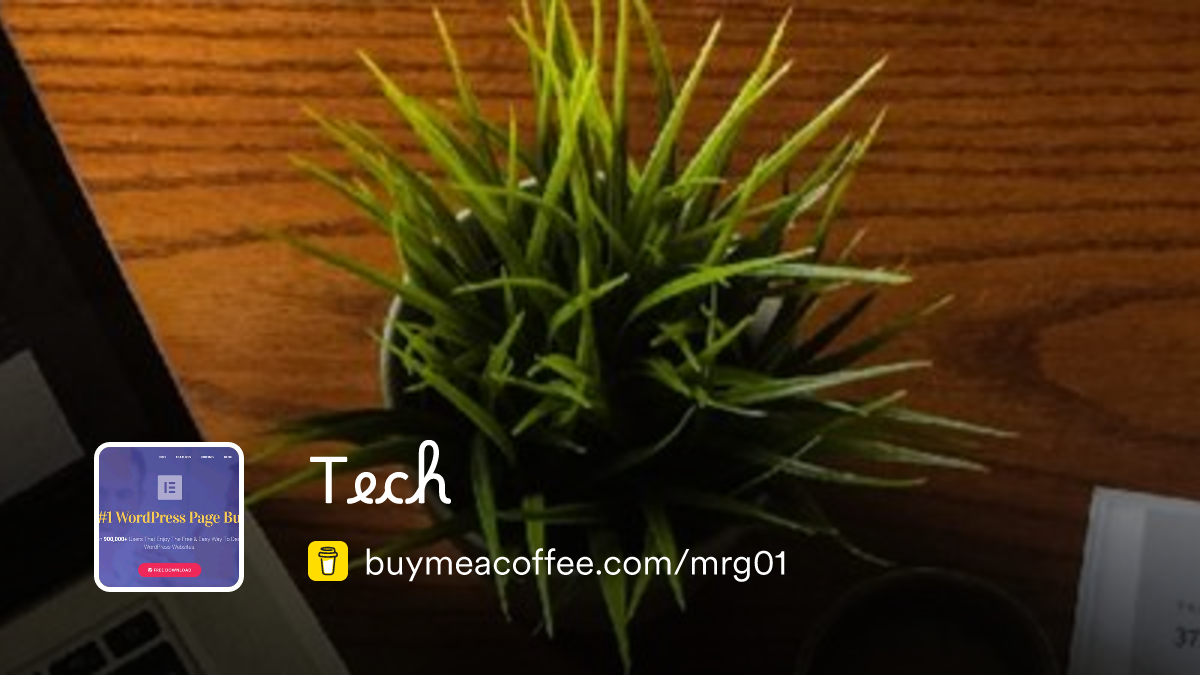 Extras | Tech - Buymeacoffee