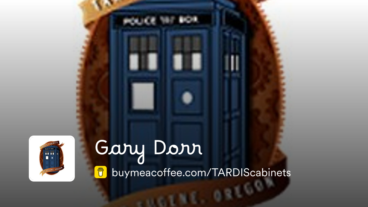 Gary Dorr - Buymeacoffee