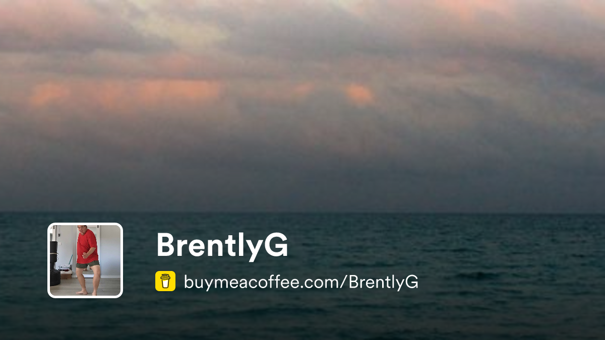 BrentlyG is Documenting His Weight Loss Journey - Buymeacoffee