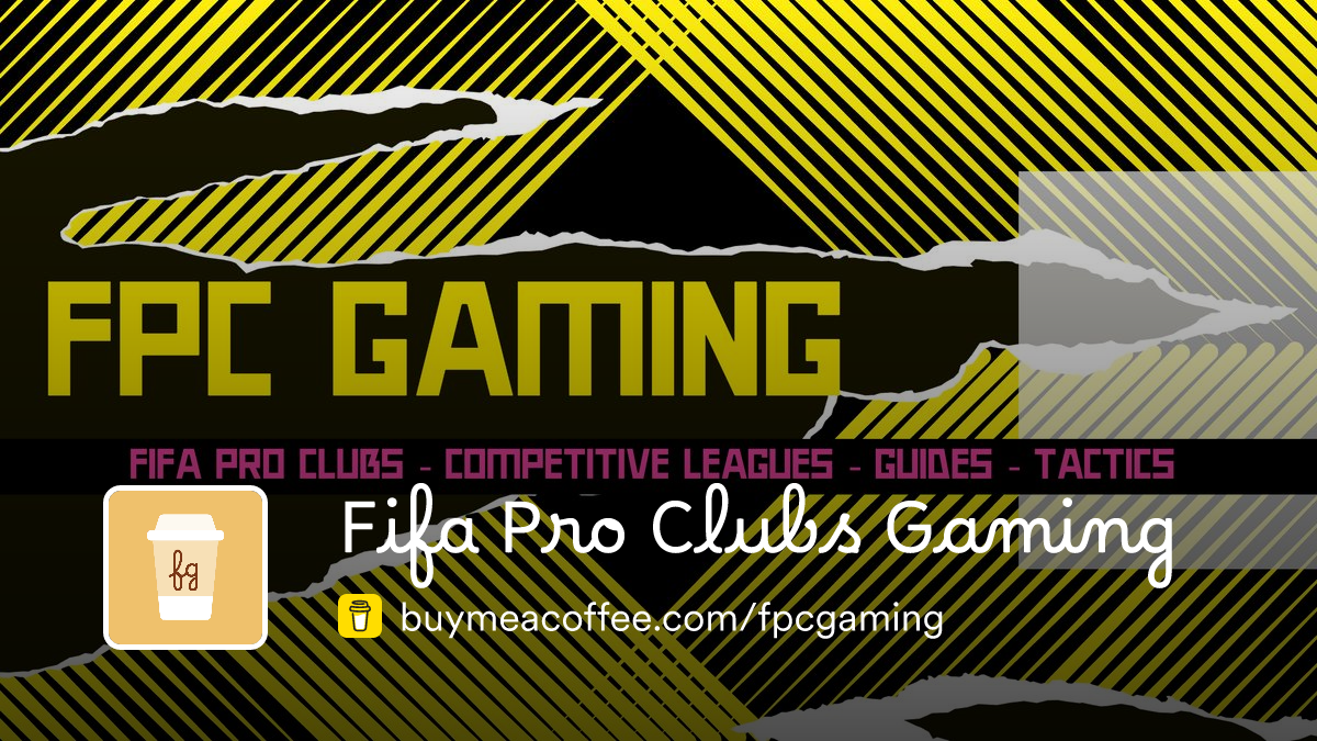 Membership | Fifa Pro Clubs Gaming - Buymeacoffee