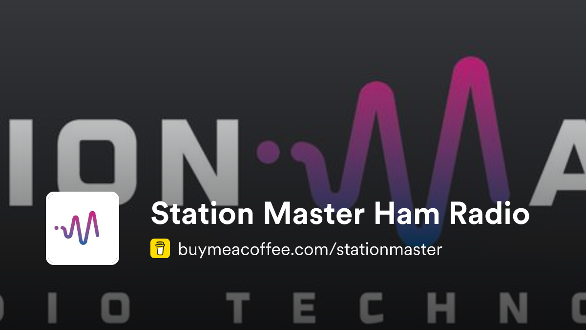 Station Master Ham Radio is Creating Station Master for ham radio - Buymeacoffee
