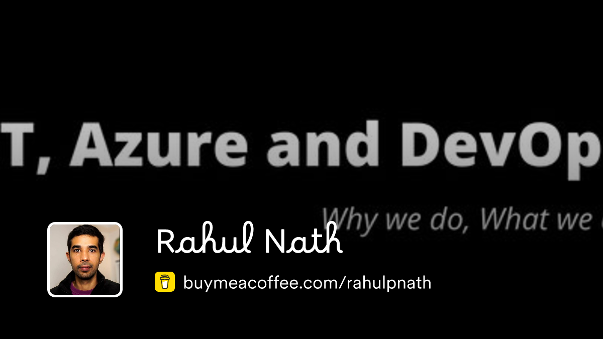 Rahul Nath is creating videos and blog articles mostly around Microsoft ...