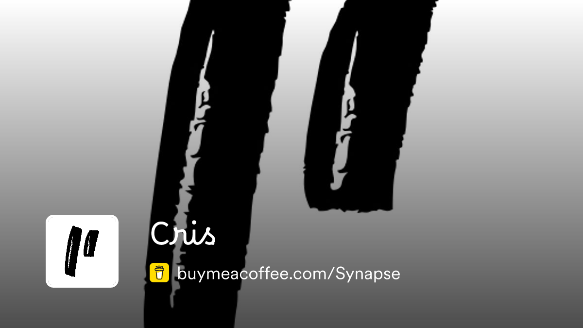 Cris is is a Full-Stack software developer - Buymeacoffee