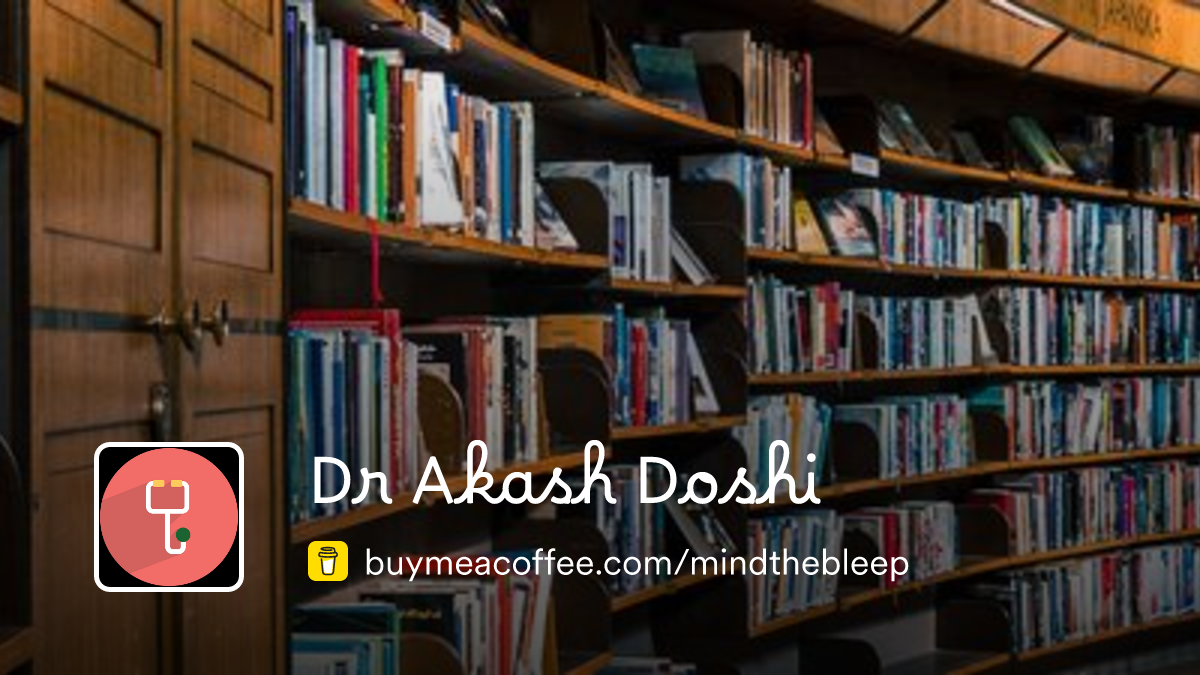 Dr Akash Doshi is the creator of Mind the Bleep - Buymeacoffee