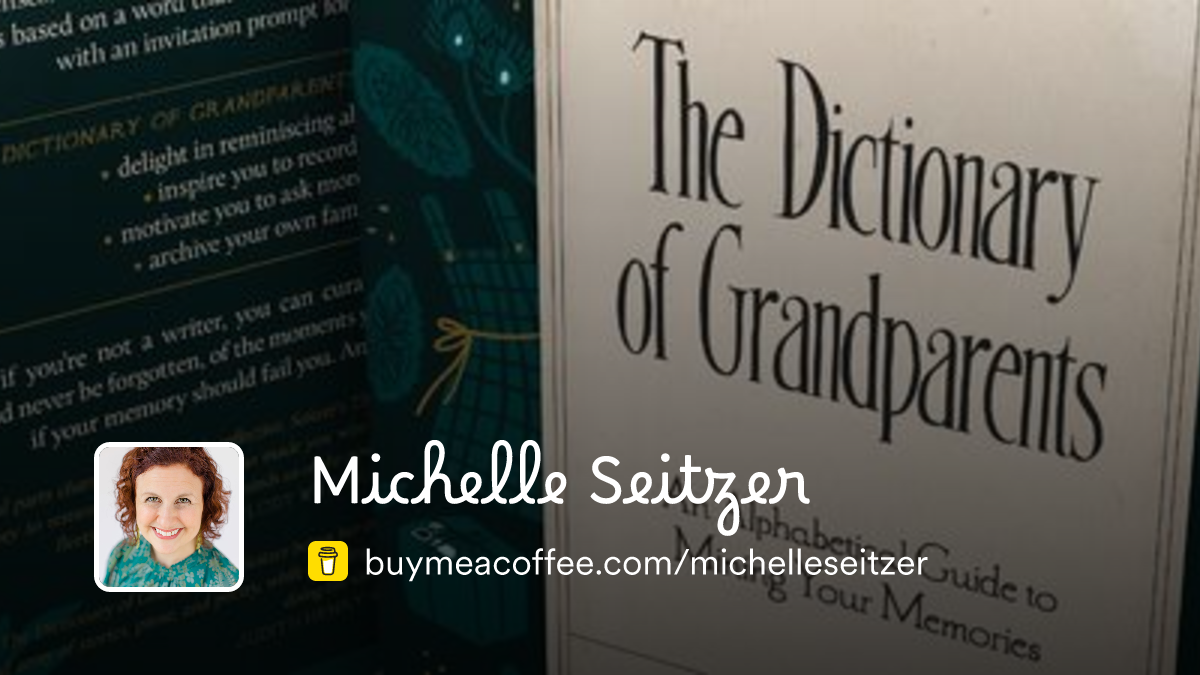 Michelle Seitzer is sharing her world of words - Buymeacoffee