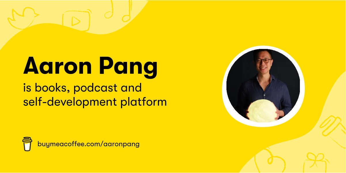 Posts | Aaron Pang - Buymeacoffee