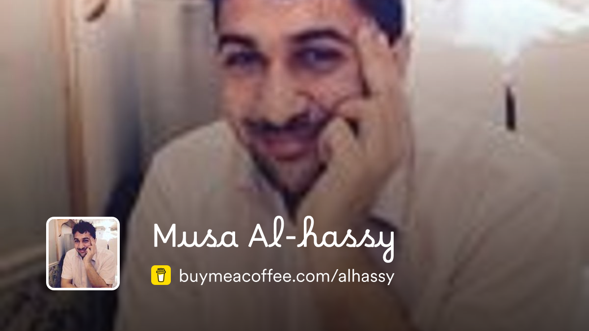 Musa Al-hassy - Buymeacoffee