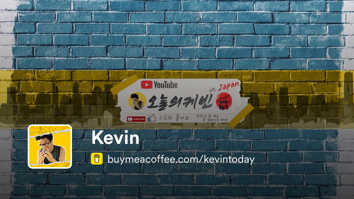 Kevin is Vlog Creator - Buymeacoffee