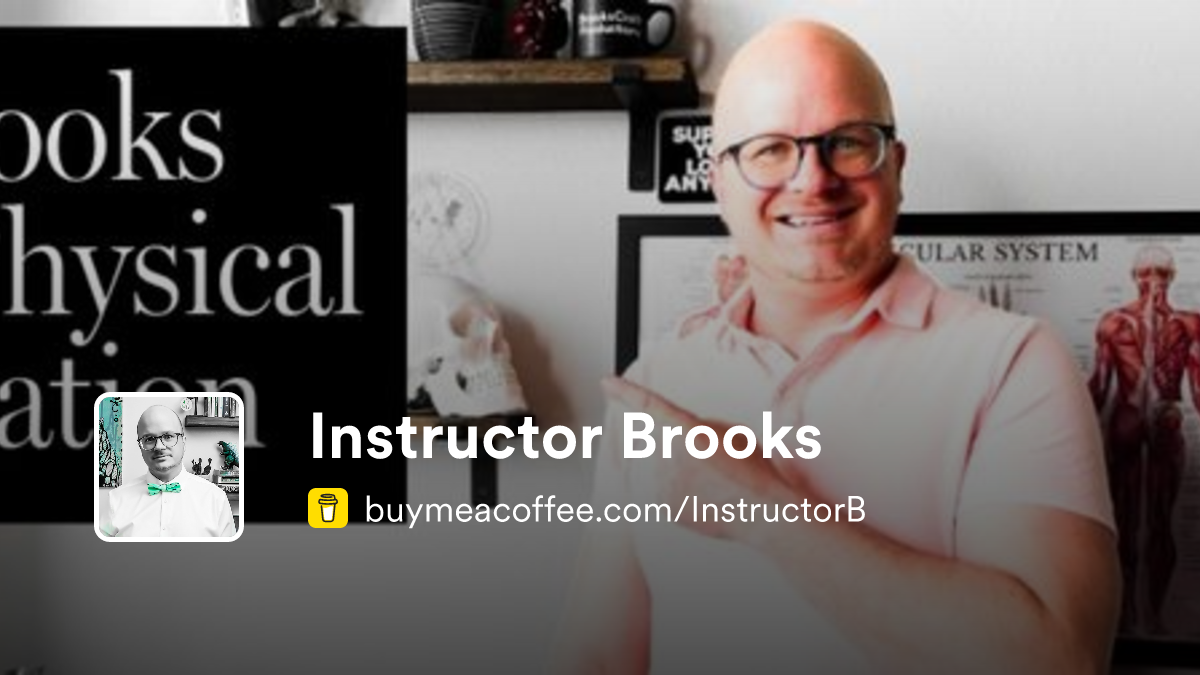 Extras | Instructor Brooks - Buymeacoffee