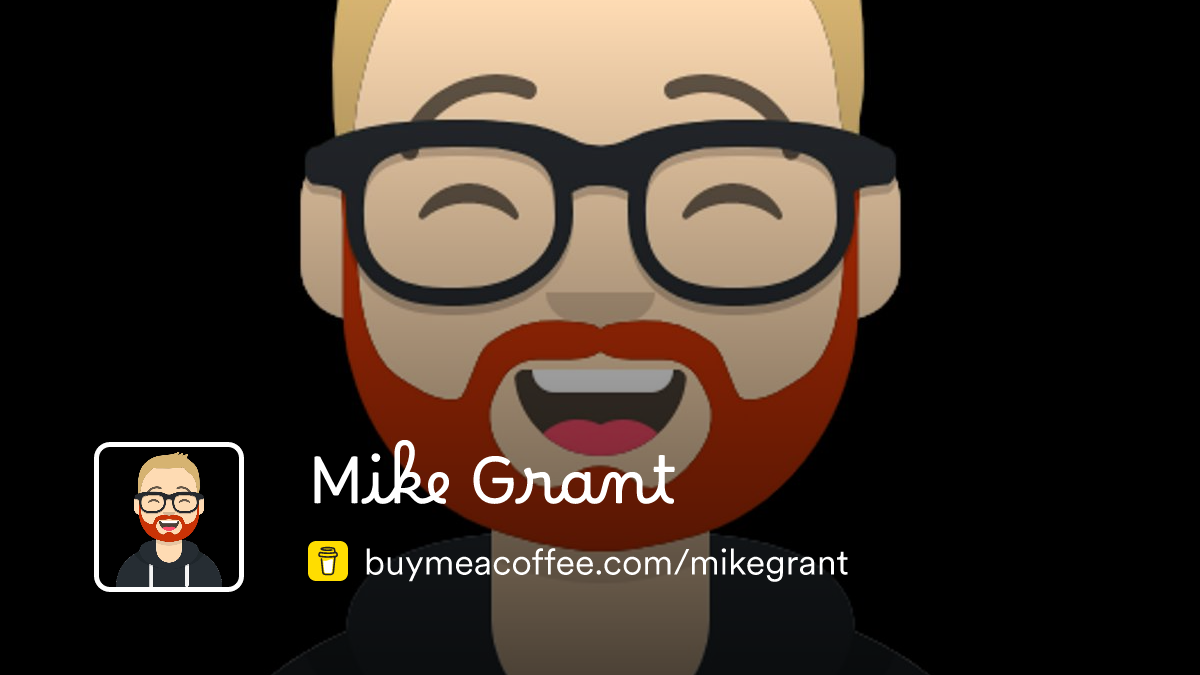 Mike Grant - Buymeacoffee