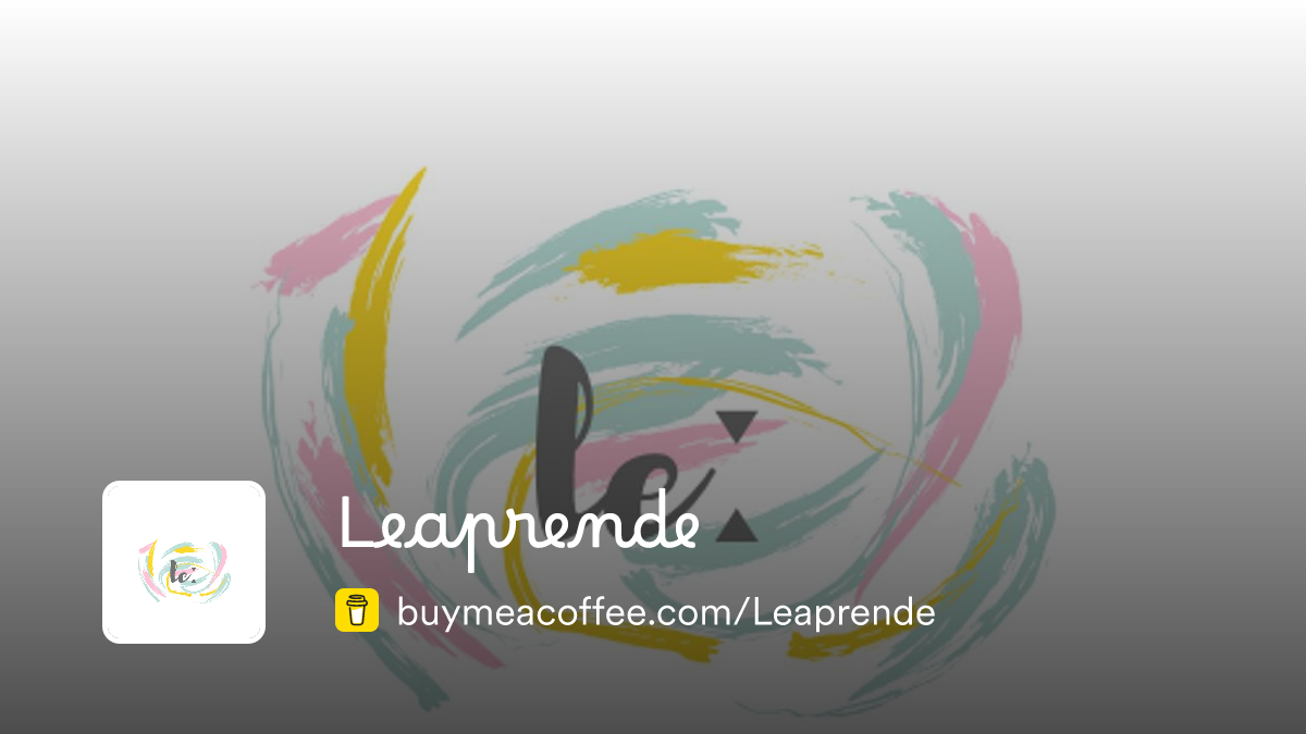 Leaprende is Talleres de literatura infantil, promoción de la lectura - Buymeacoffee